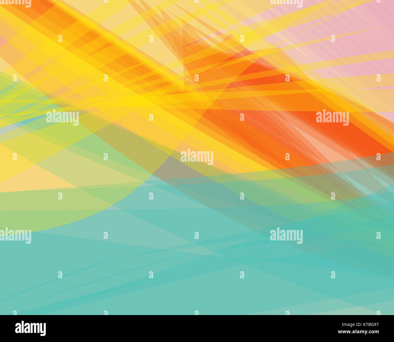 Colorful abstract vector background banner, transparent wave lin Stock ...