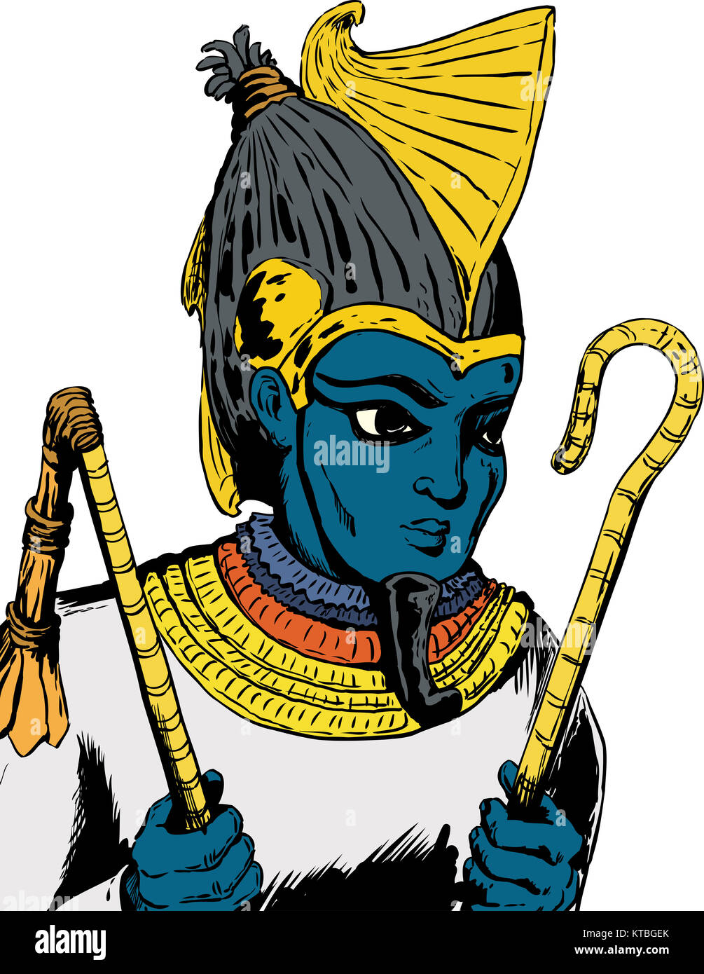 Egyptian god heka hi-res stock photography and images - Alamy