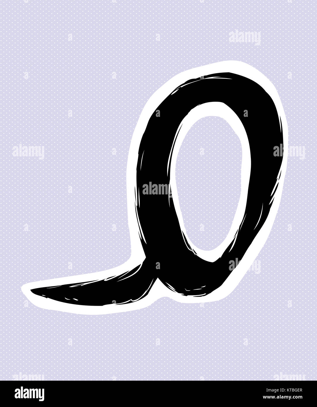 Arabic Letter Meem Stock Photo - Alamy