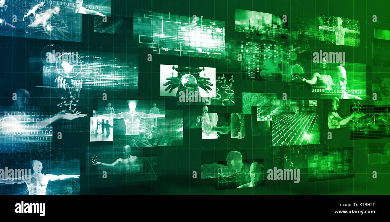 Technology Company Background Stock Photo - Alamy