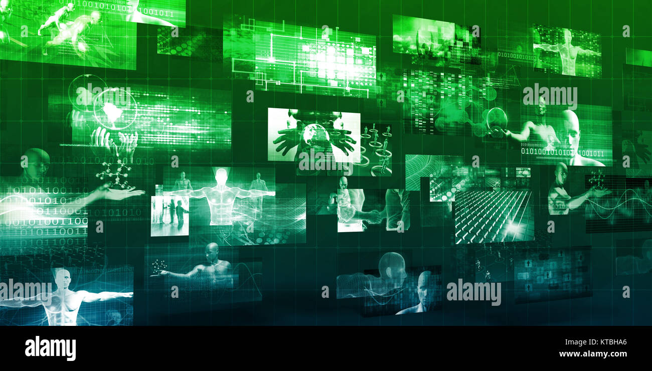 Modern Communication Technology Stock Photo - Alamy