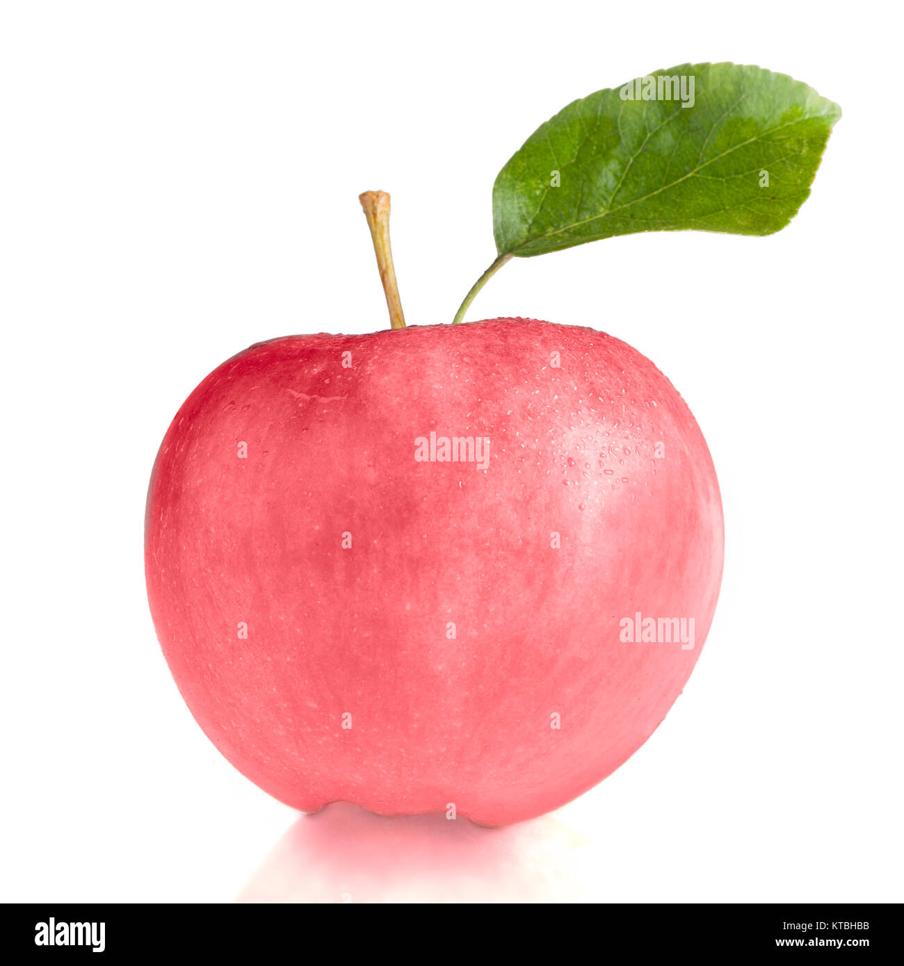 Fresh Red Apple Stock Photo - Alamy