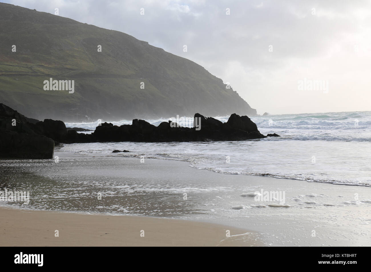 Beach seaside in Ireland Stock Photo - Alamy