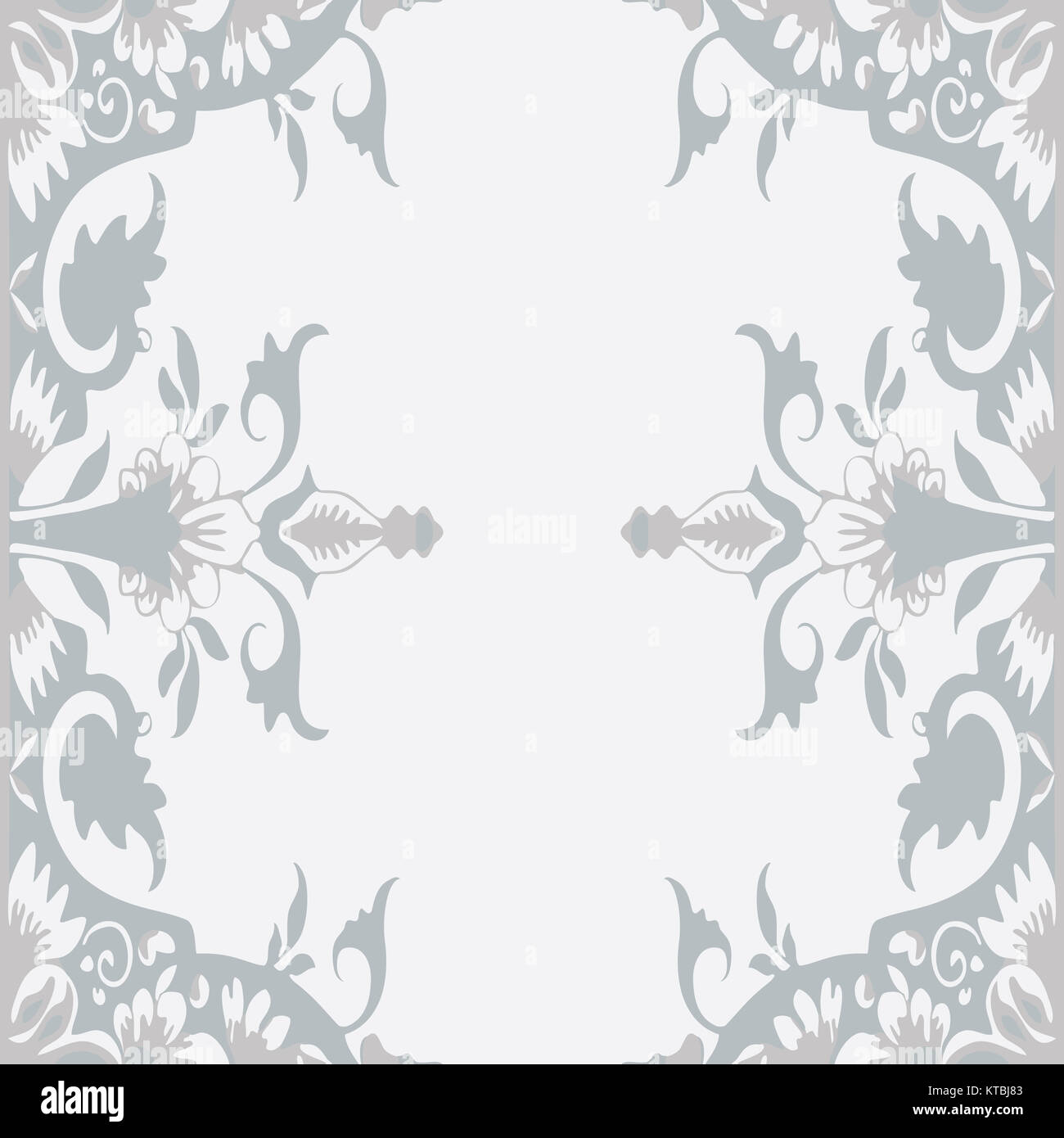 Vector Ornamental Floral Frame Stock Photo - Alamy