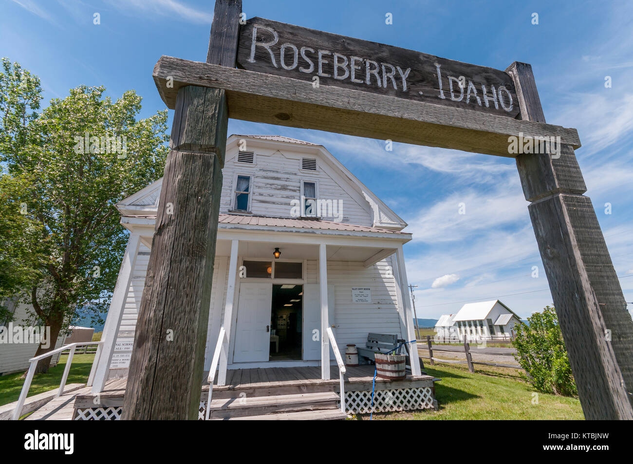 Roseberry, Idaho USA small historic town Stock Photo - Alamy