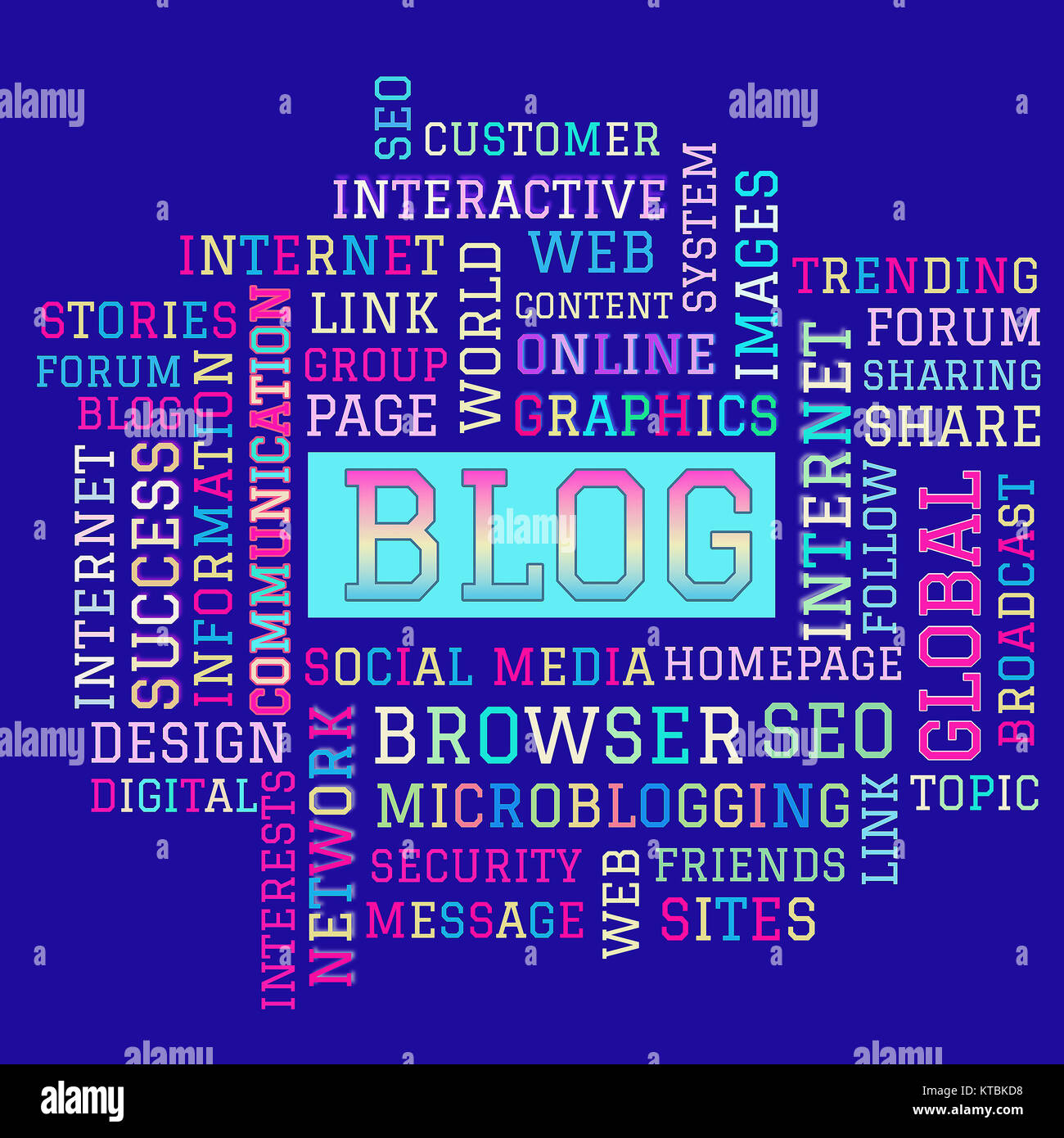 Blogroll text hi-res stock photography and images - Alamy