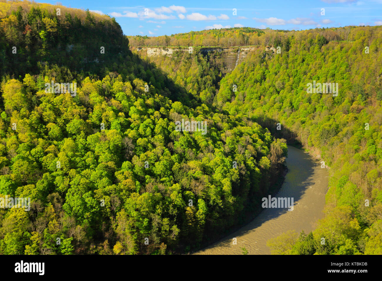 Great Bend Overlook, Letchworth State Park, Castile, New York, USA Stock Photo - Alamy
