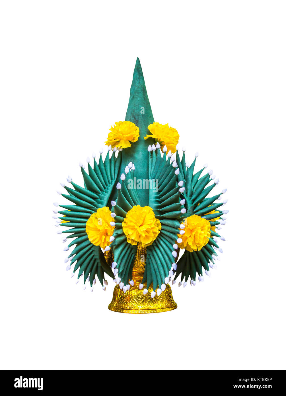 Rice offering isolated on white Stock Photo - Alamy