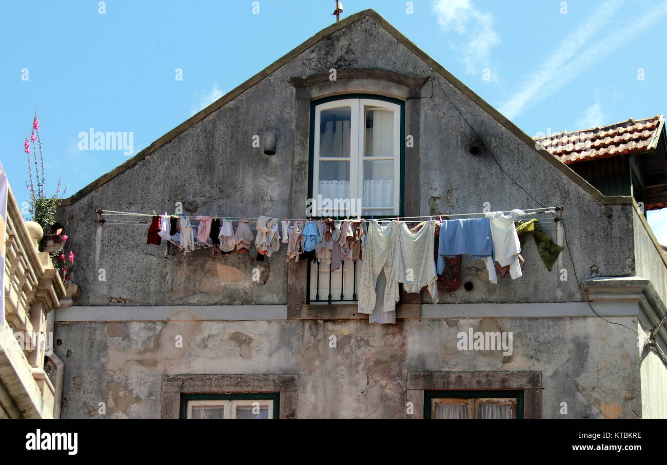 Washed clothes drying hi-res stock photography and images - Alamy