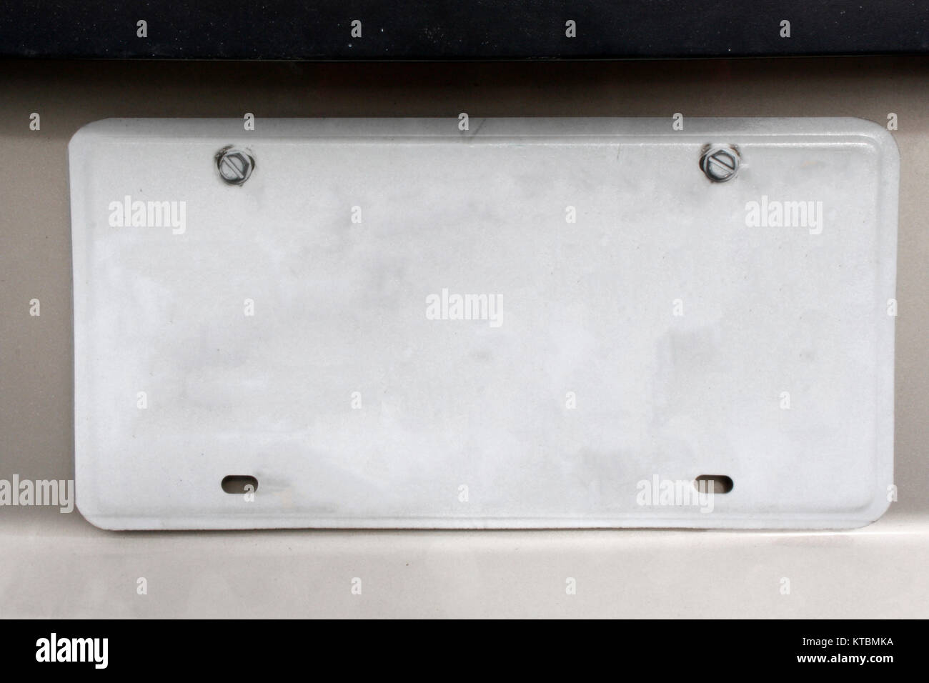 auto plate license empty blank Stock Photo - Alamy