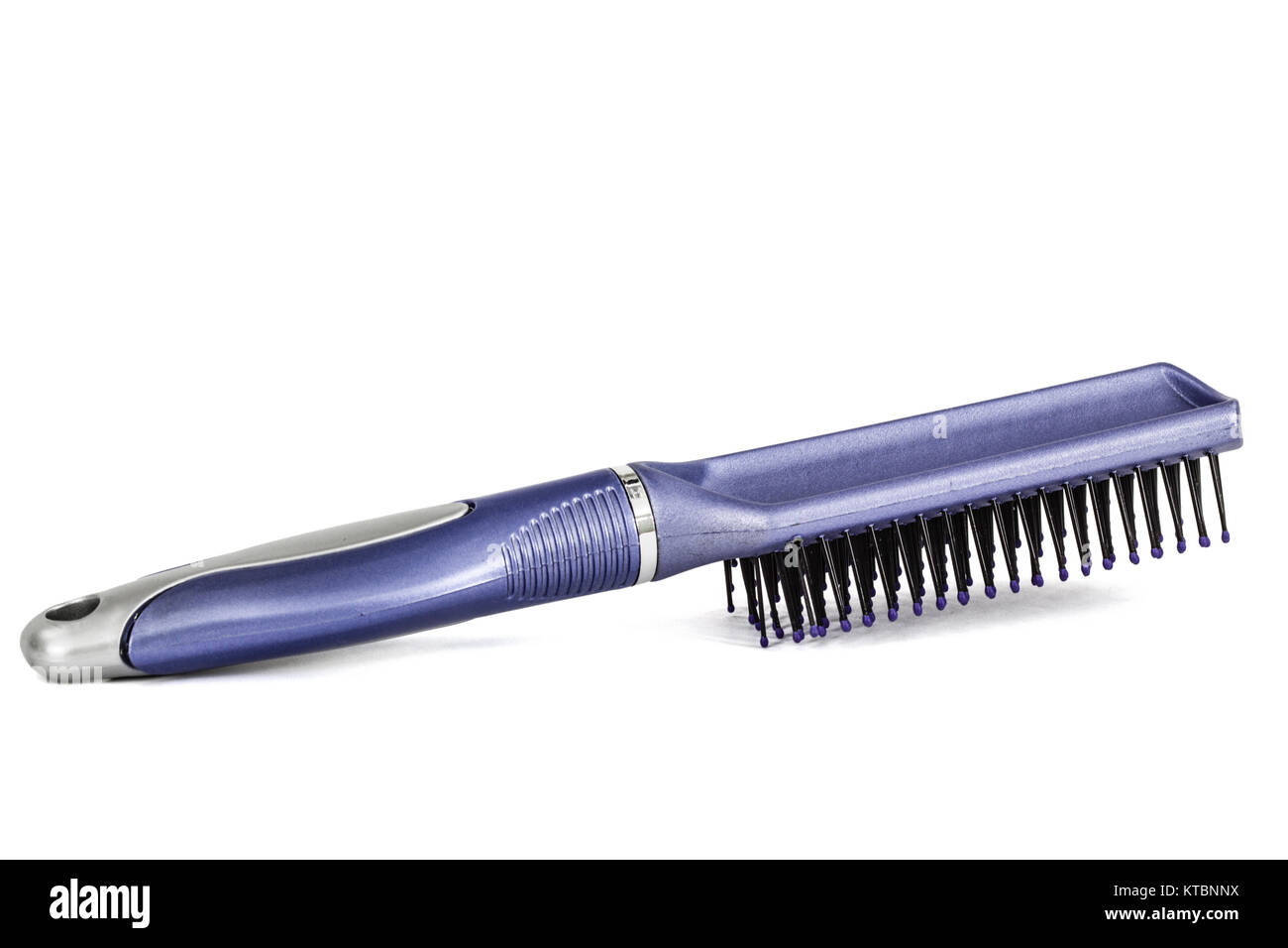 New plastic comb for hair, isolated on white background Stock Photo - Alamy