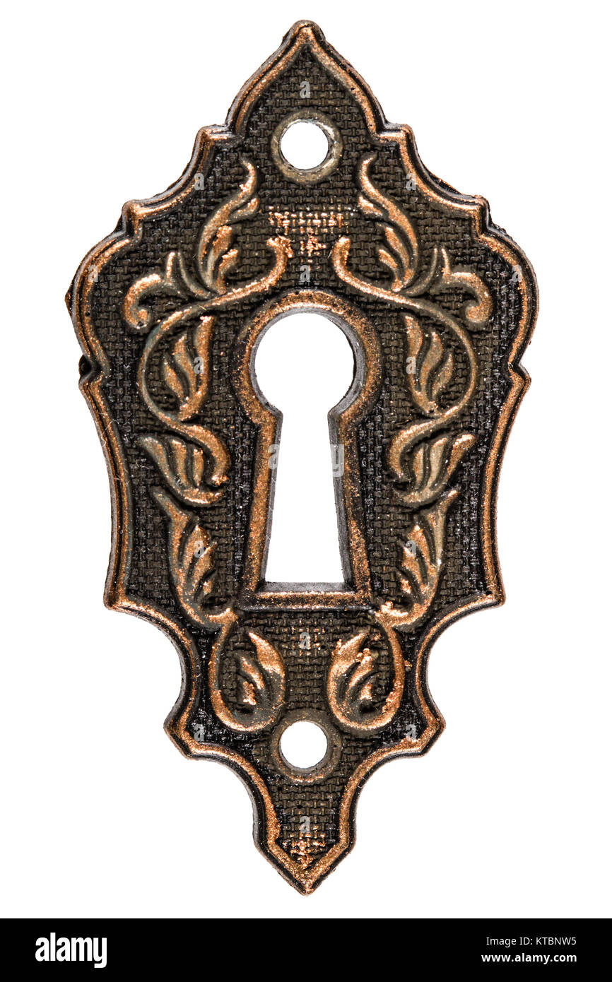 Victorian Keyhole With Wings