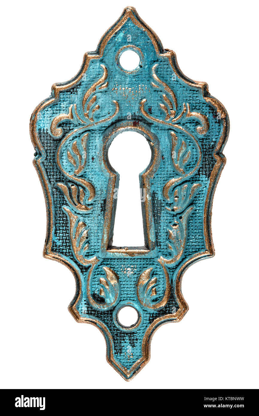 Victorian Keyhole With Wings