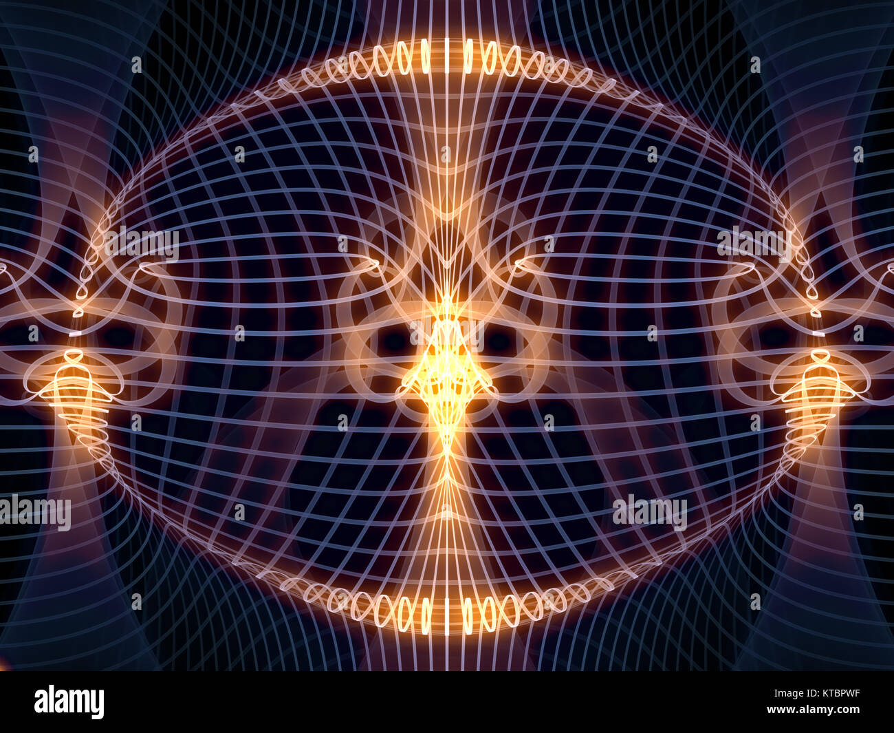 Conceptual Grid Lines Stock Photo - Alamy