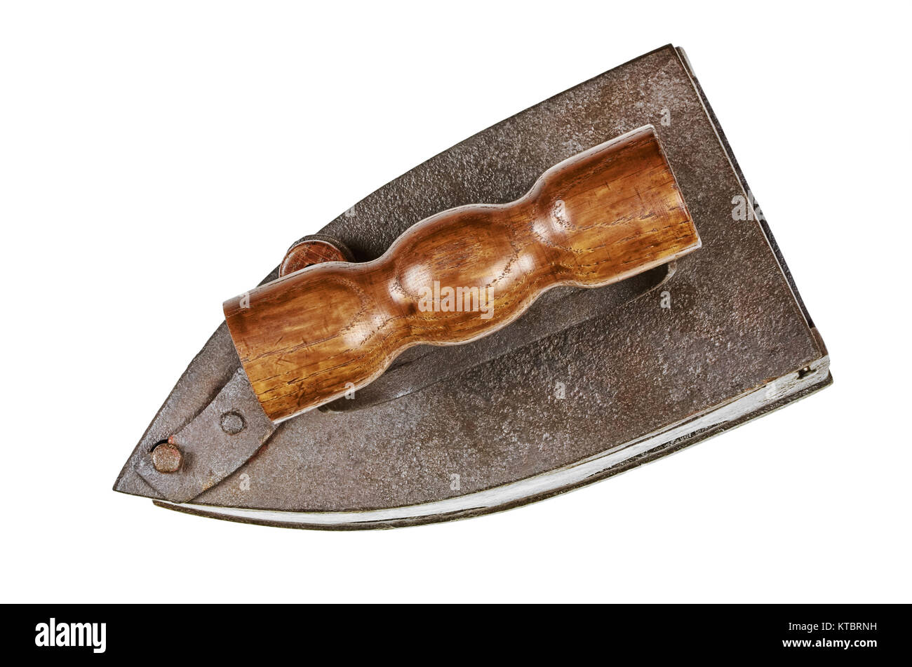 Old Smoothing Iron Stock Photo - Alamy