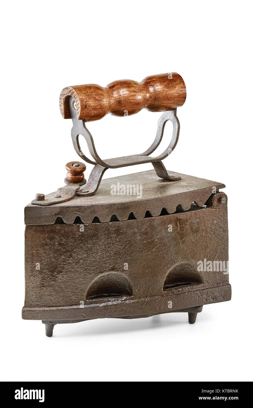 Old Smoothing Iron Stock Photo - Alamy