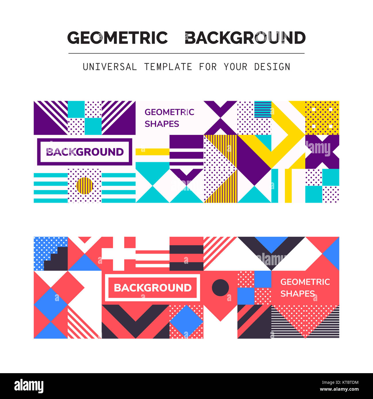 Abstract Geometric Backgrounds Stock Photo - Alamy
