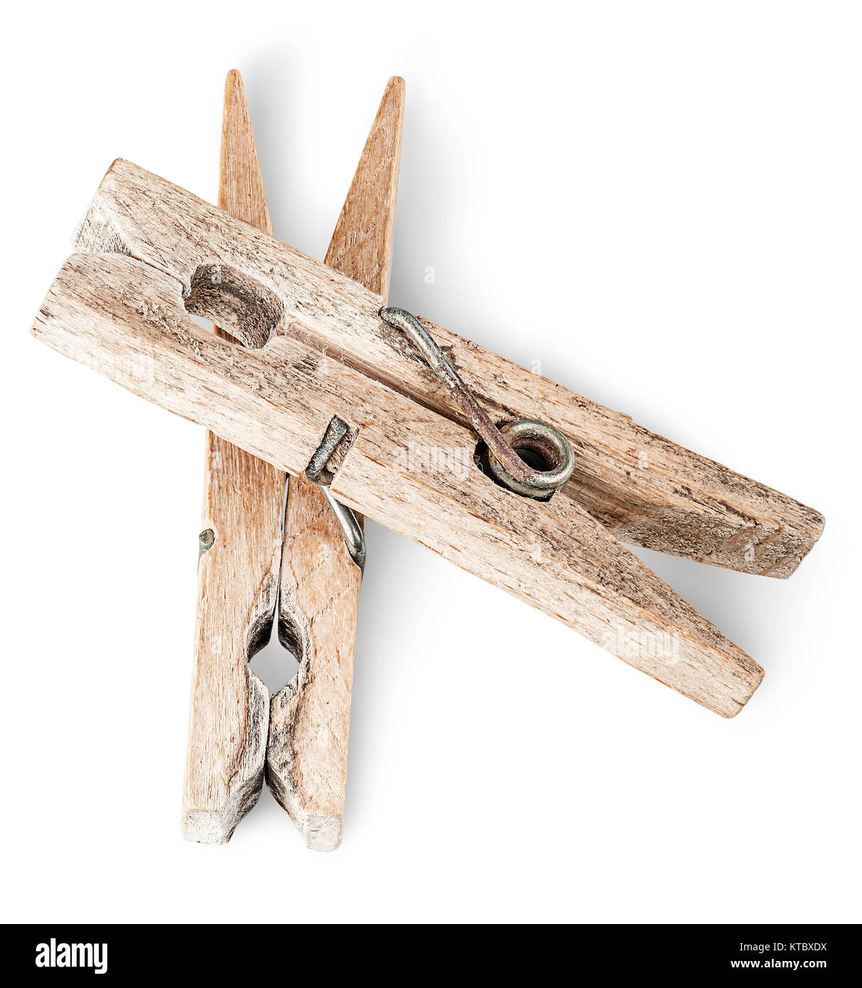 Two colour clothespins hi-res stock photography and images - Alamy