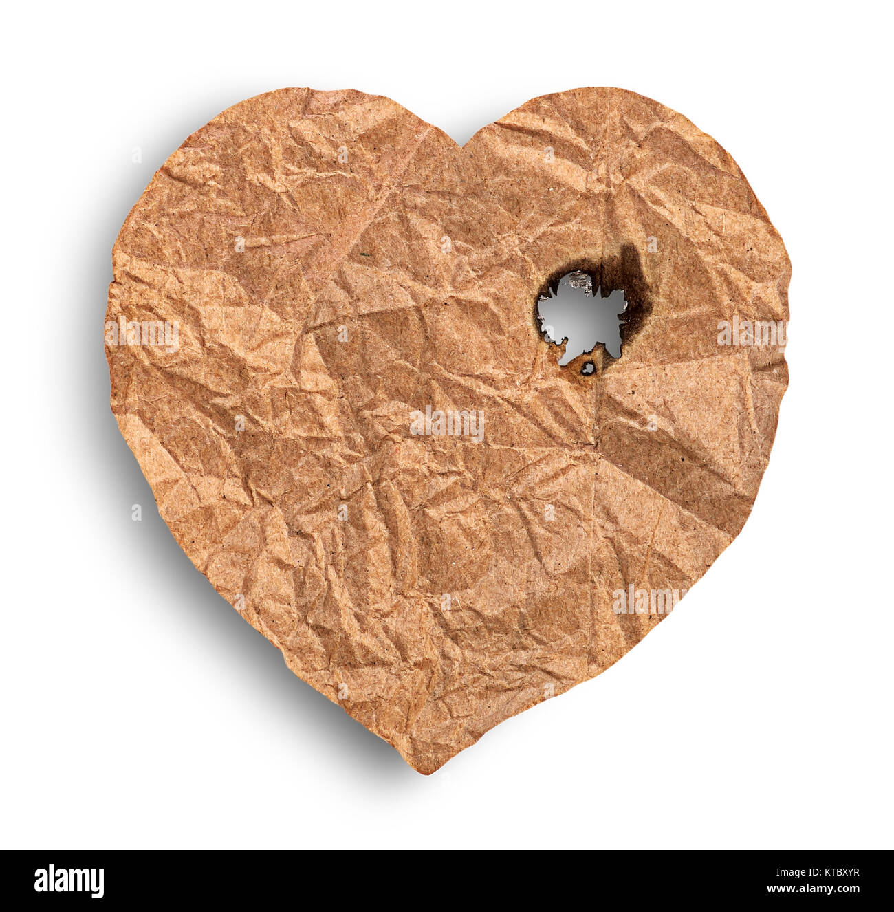 Orange torn and crumpled paper hi-res stock photography and images - Alamy