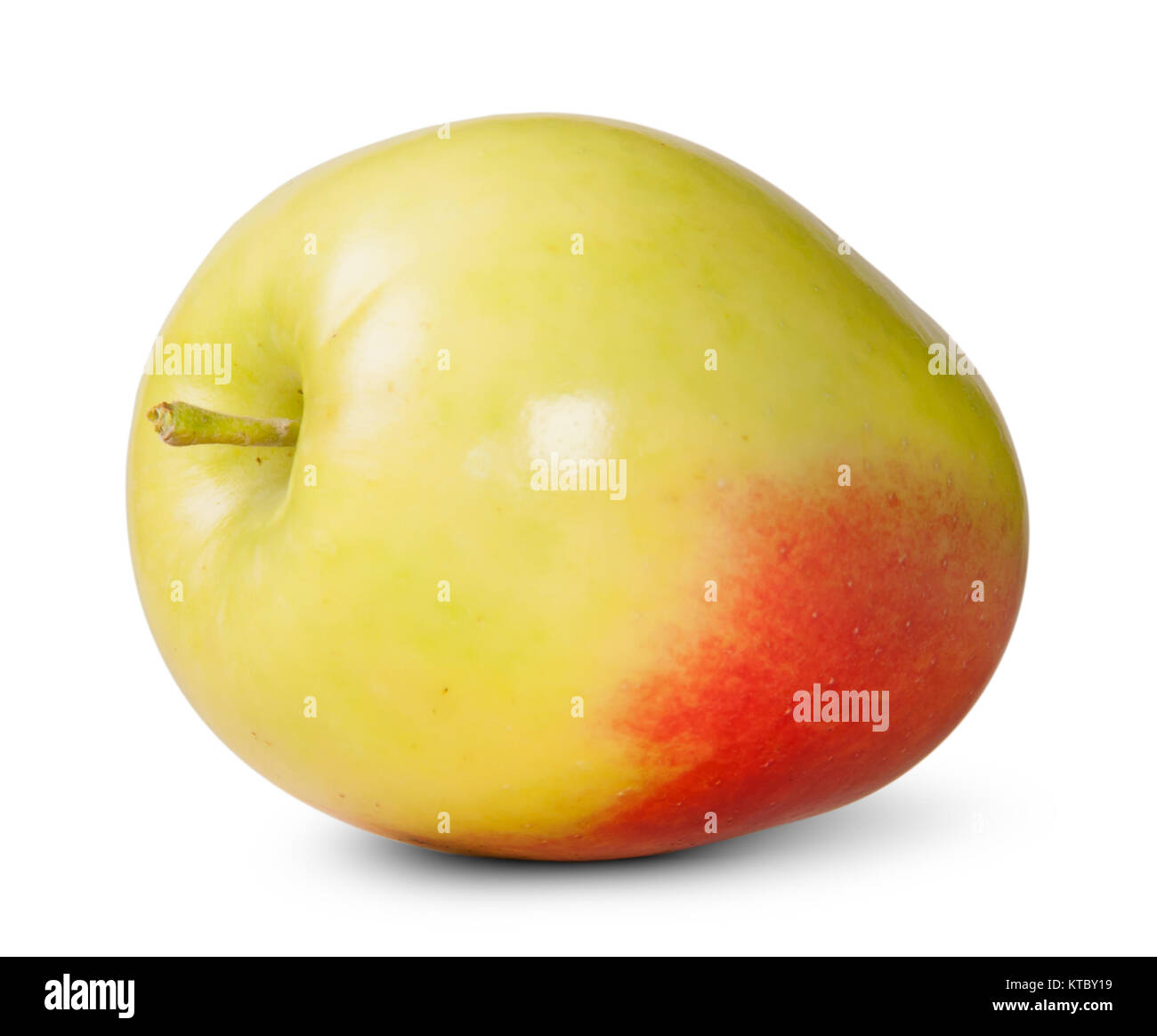 Red And Yellow Apple Stock Photo - Alamy