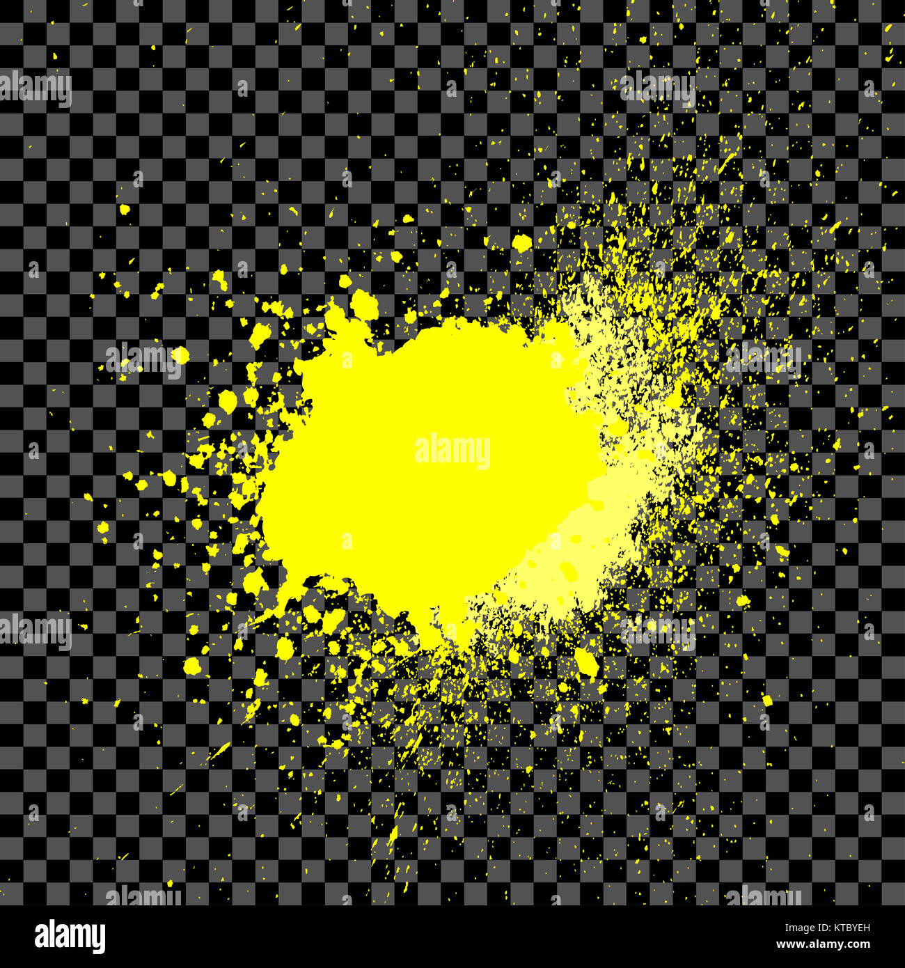 Colorful acrylic explosion paint splatter. Small drops, spots of Stock ...