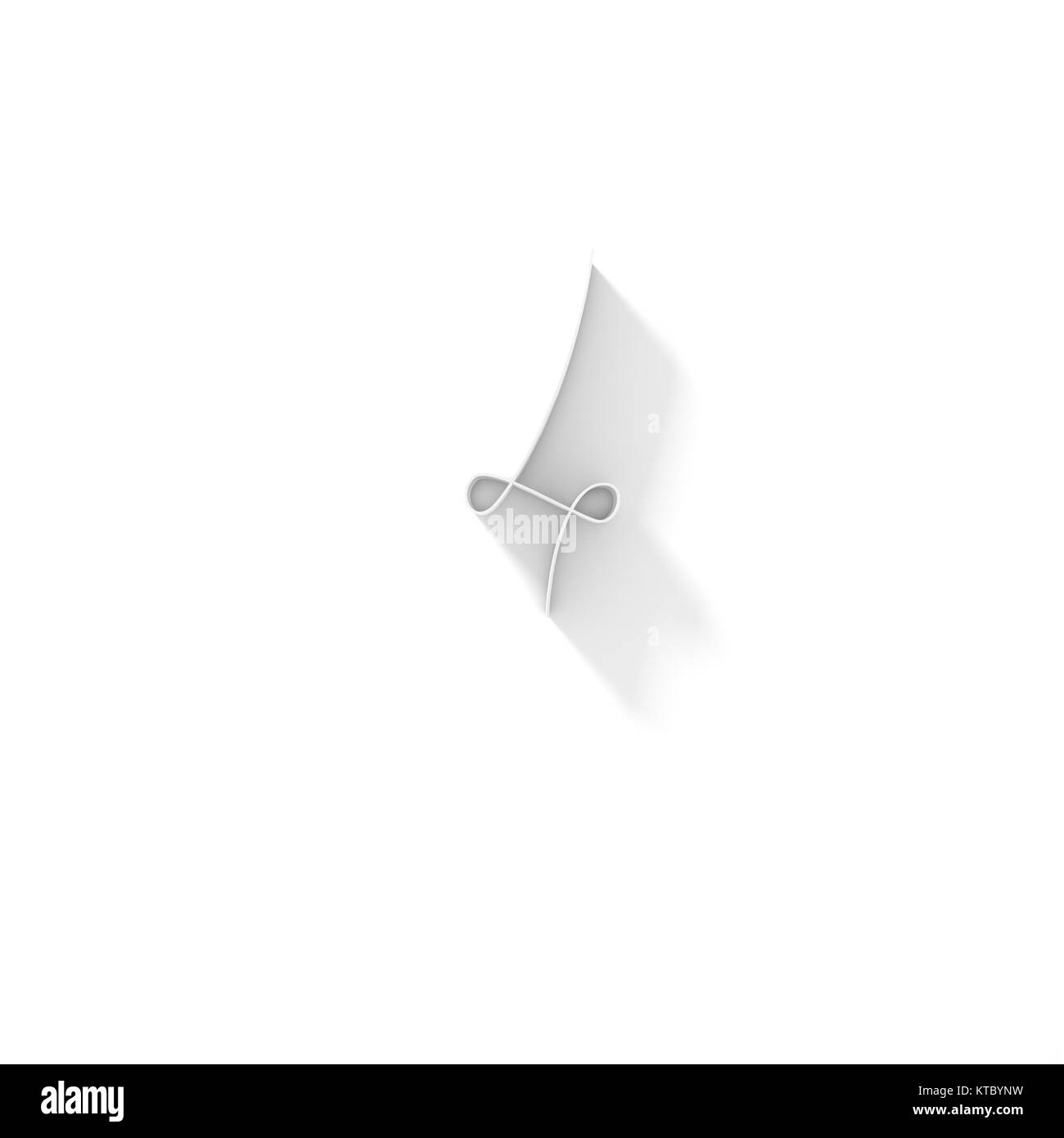 Long shadow handwritten font number FOUR 4 3D Stock Photo - Alamy