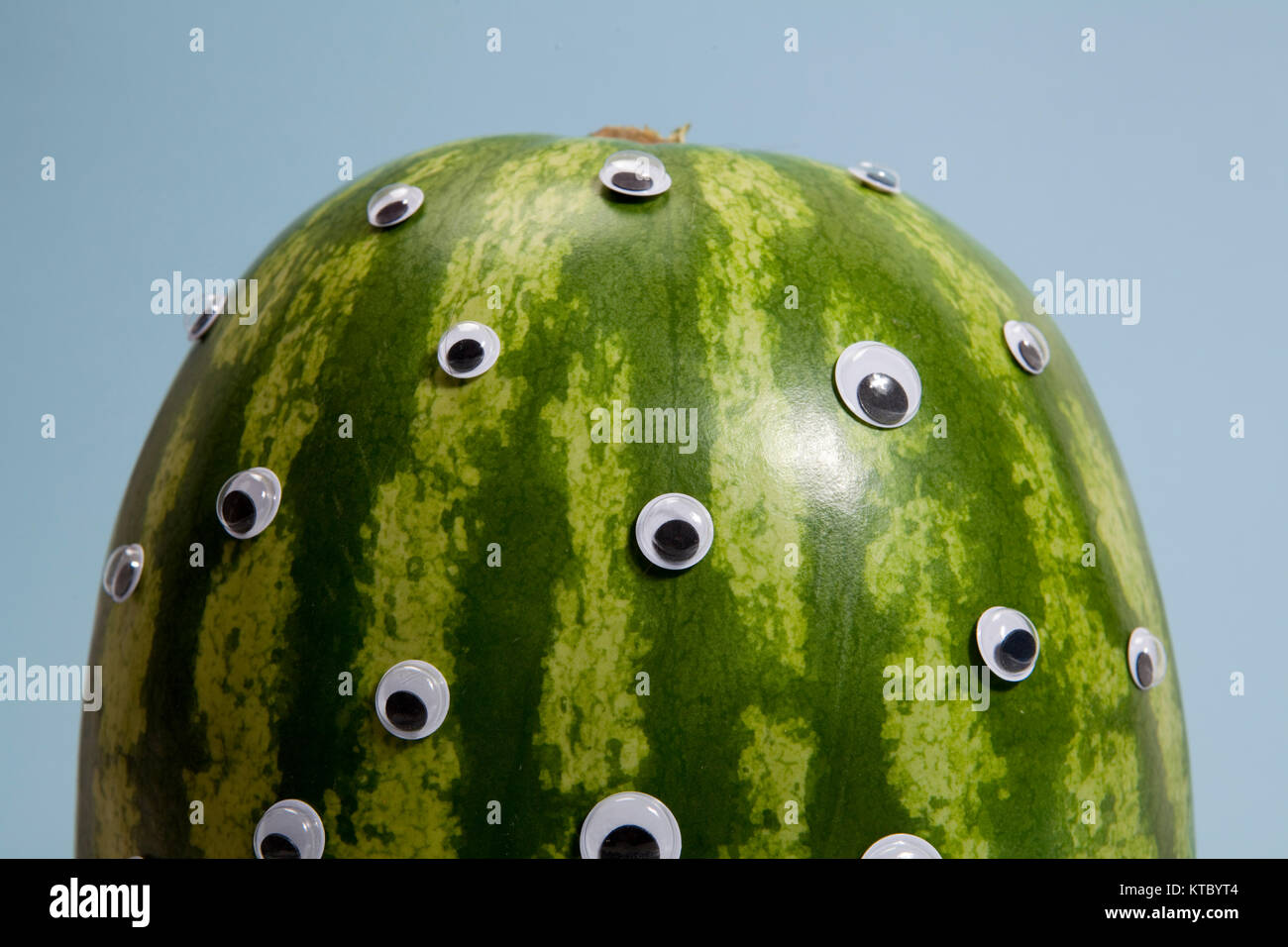 Freak watermelon blue and pink Stock Photo - Alamy
