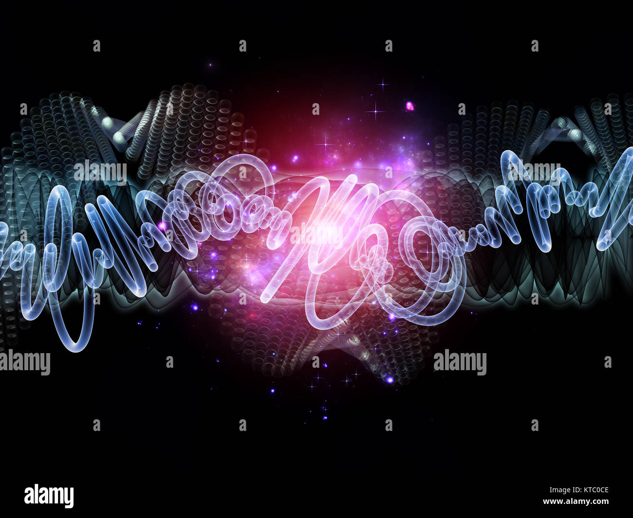 Glow of Sound Stock Photo - Alamy