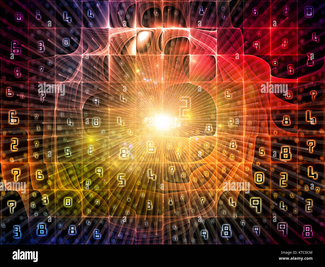 Computing Digital World Stock Photo - Alamy