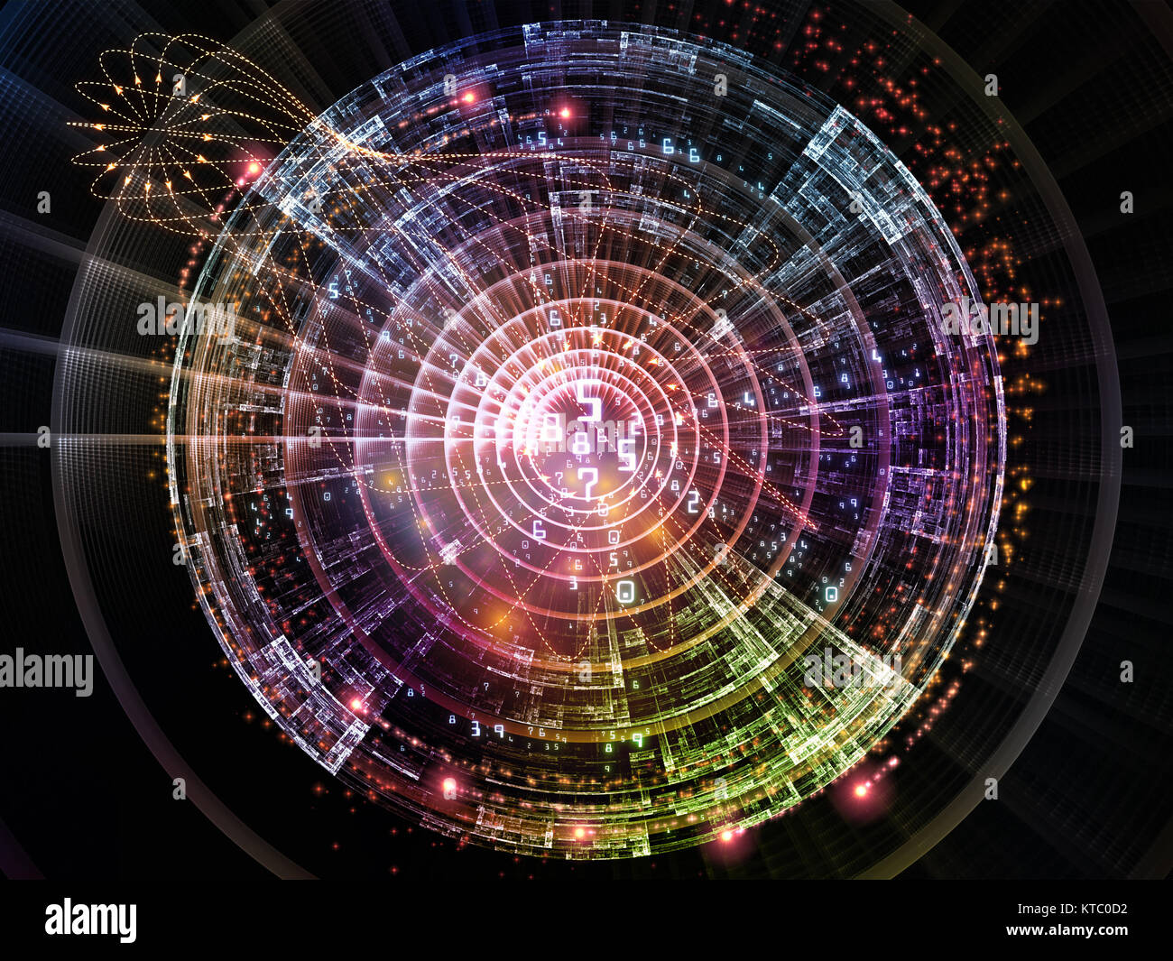 Inner Life of Digital World Stock Photo - Alamy