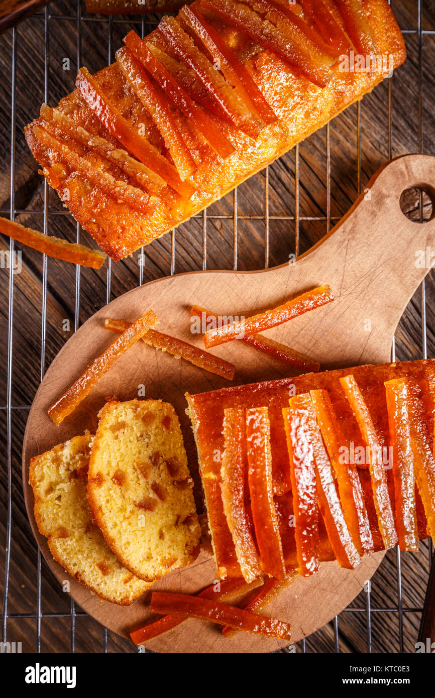 Sweet fruit bread Stock Photo - Alamy