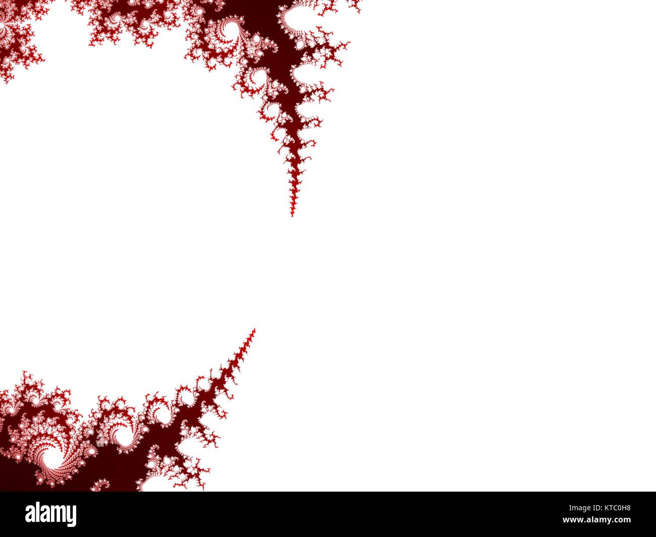 Red fractal background Stock Photo - Alamy