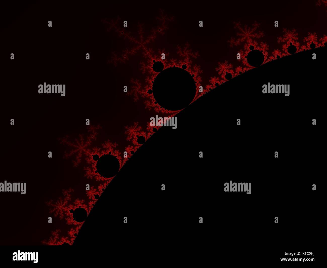 Red fractal background Stock Photo - Alamy