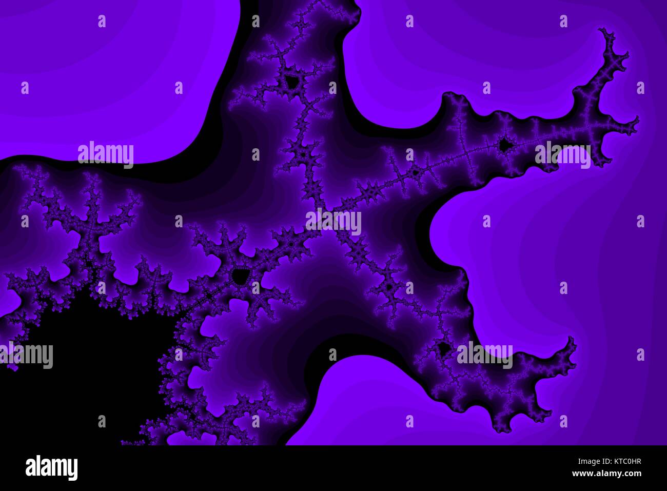 Violet fractal background Stock Photo - Alamy