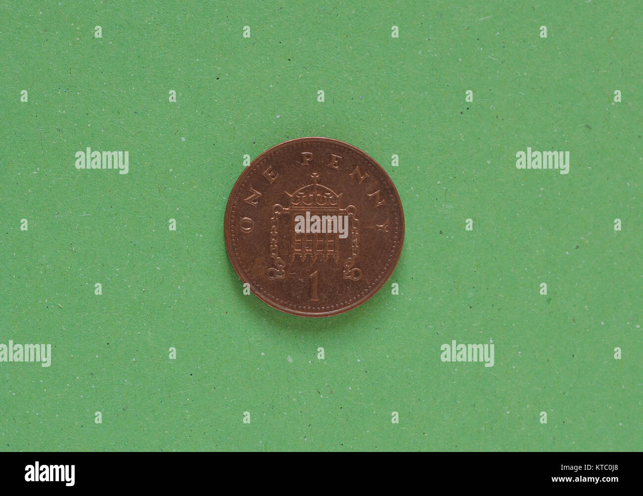 1 penny coins hi-res stock photography and images - Alamy