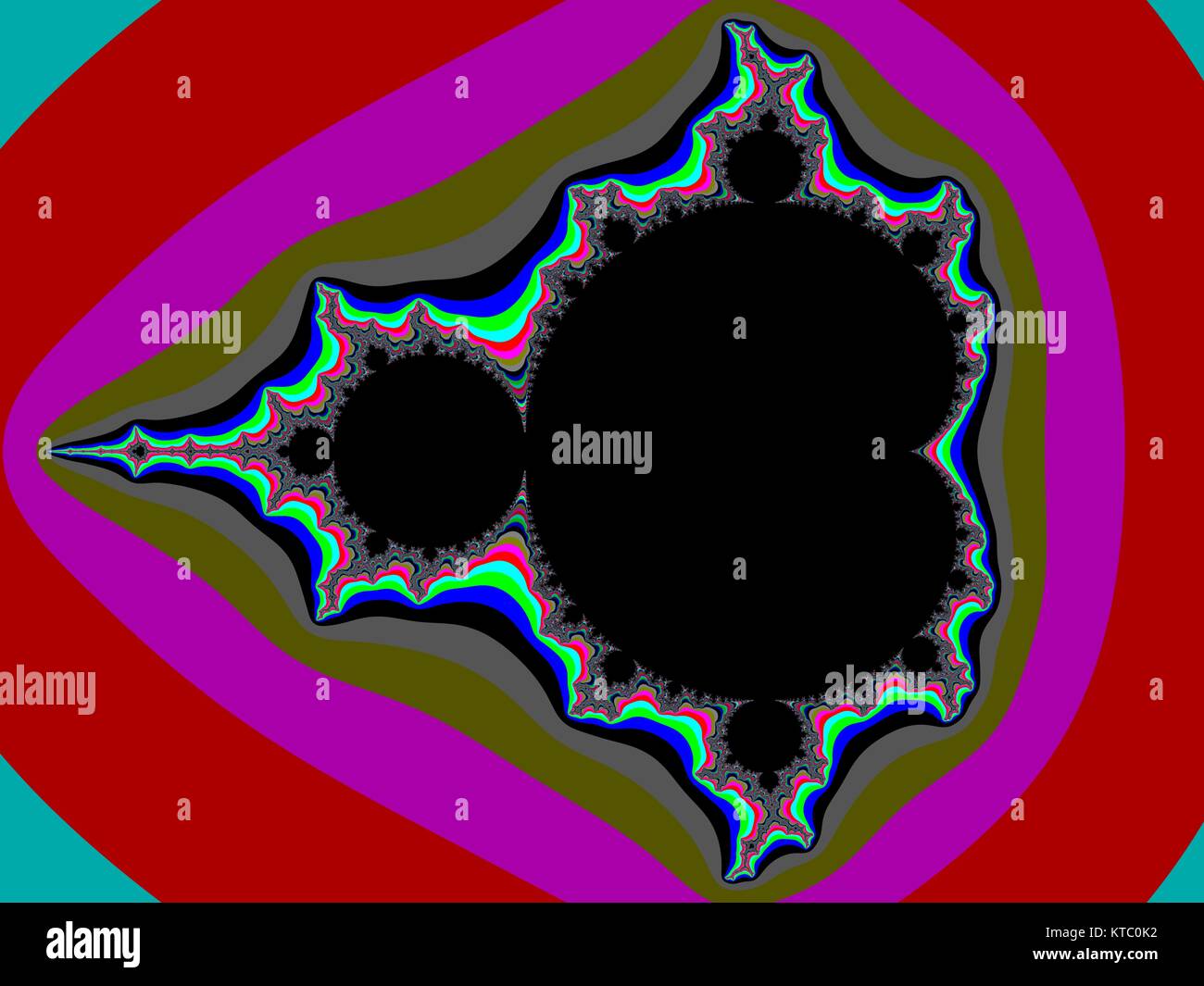 Mandelbrot fractals hi-res stock photography and images - Alamy