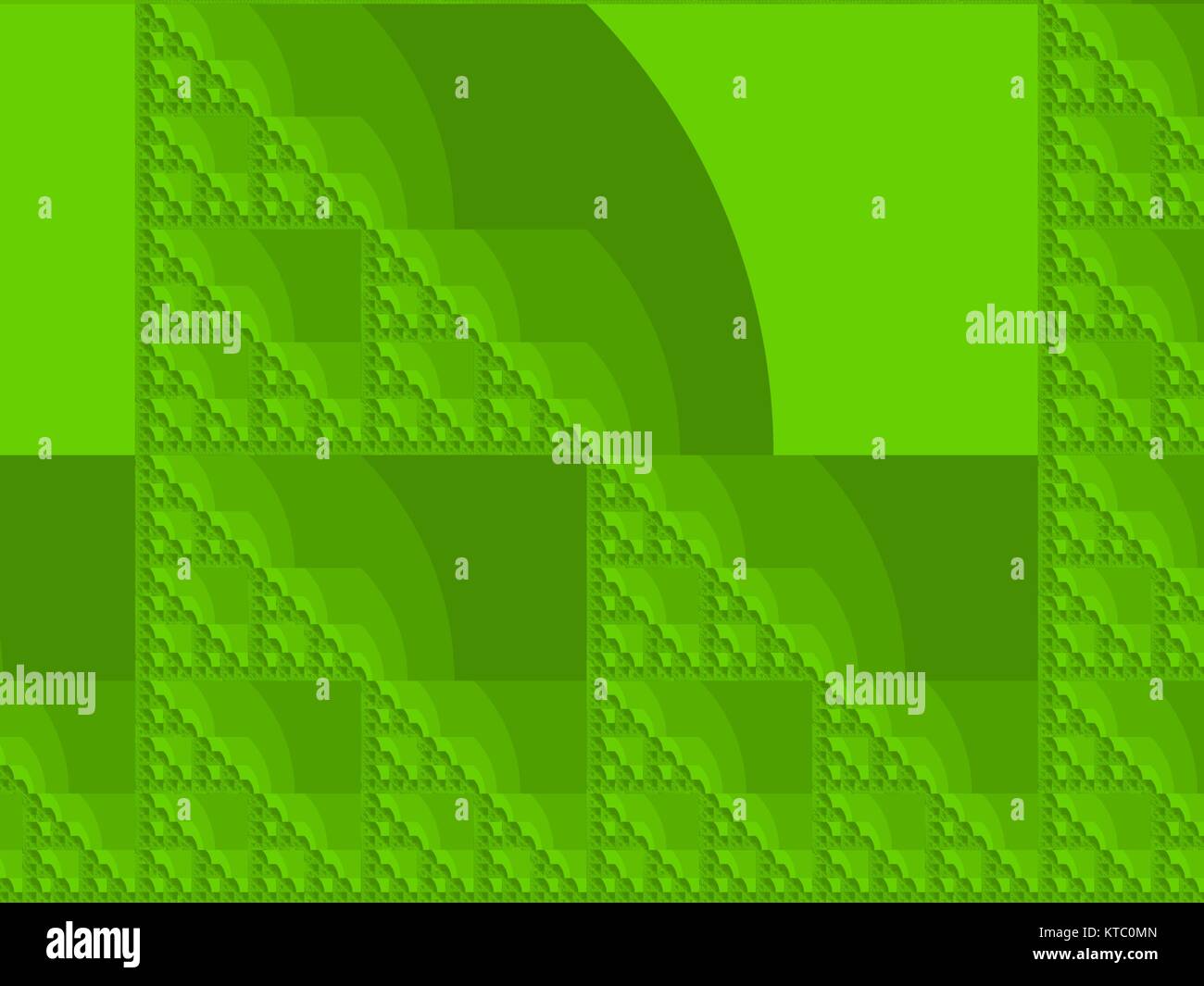 Yellow green fractal background Stock Photo - Alamy