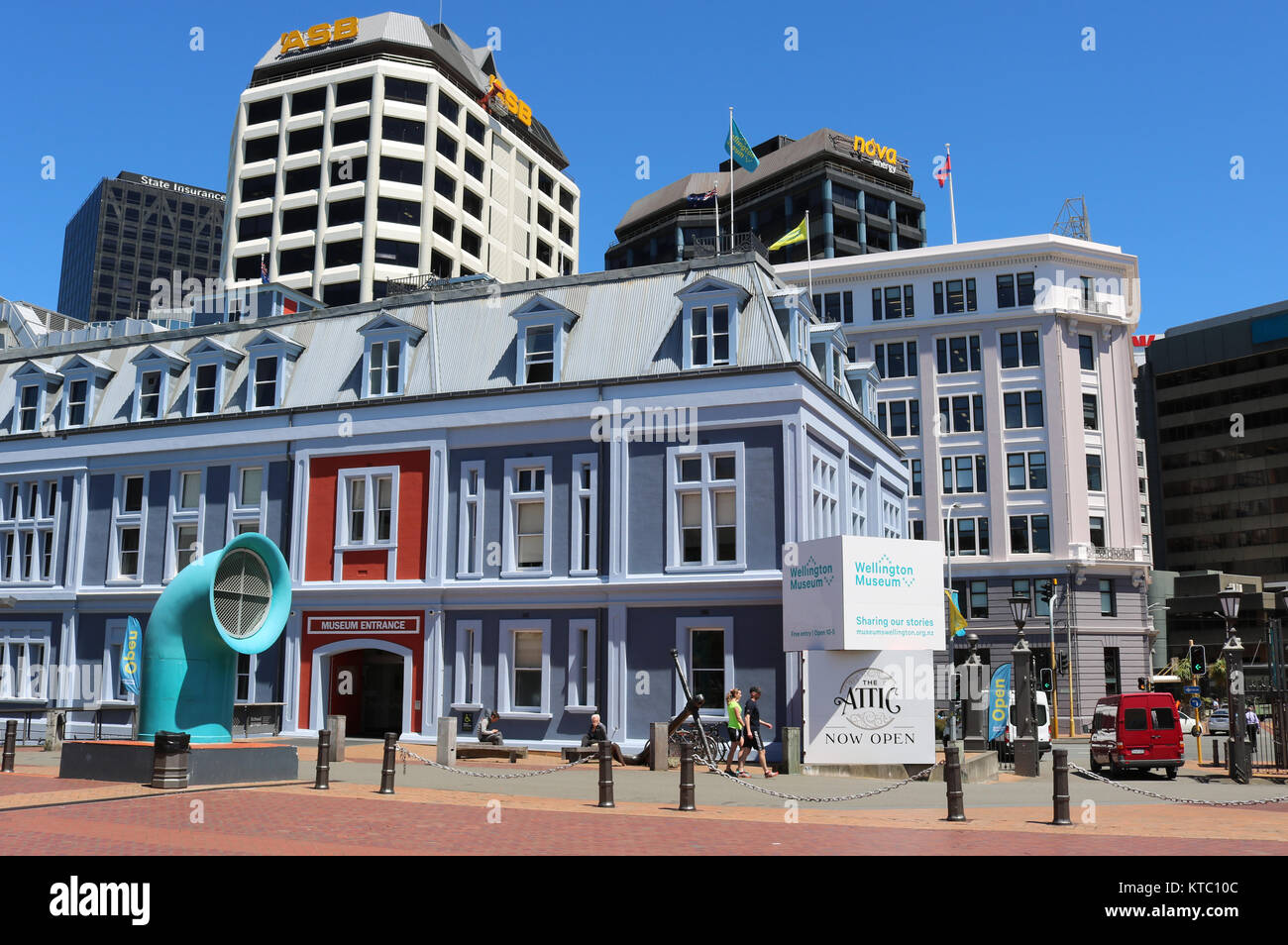 Wellington Museum, housed in the Bond Store, a 1892 heritage building ...