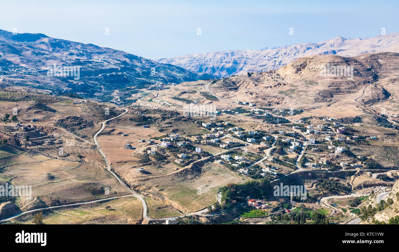 rural landscape near Al-Karak town in winter Stock Photo - Alamy
