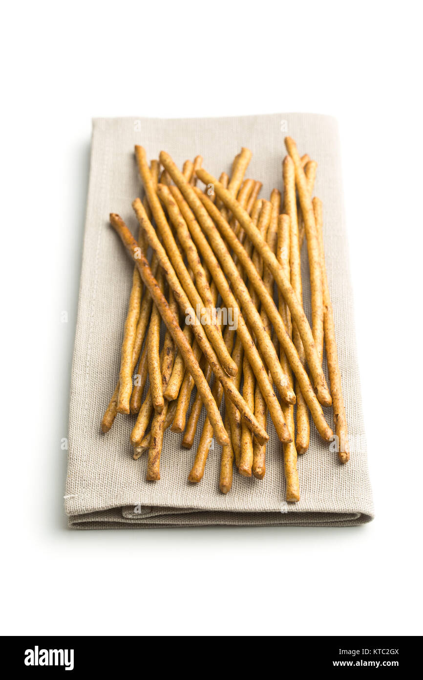 Salty pretzel sticks Stock Photo - Alamy