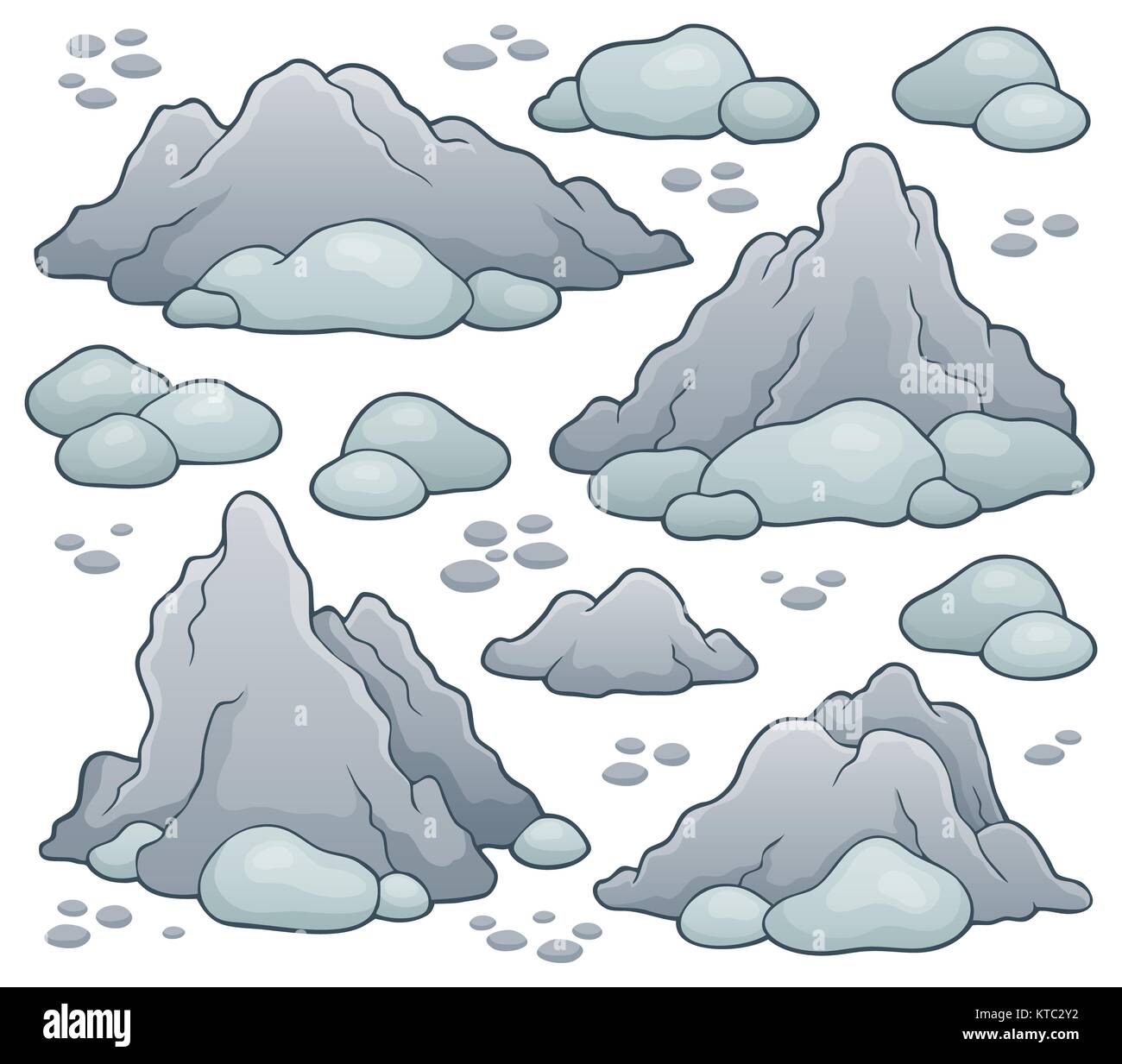 Formation of rocks Cut Out Stock Images & Pictures - Alamy