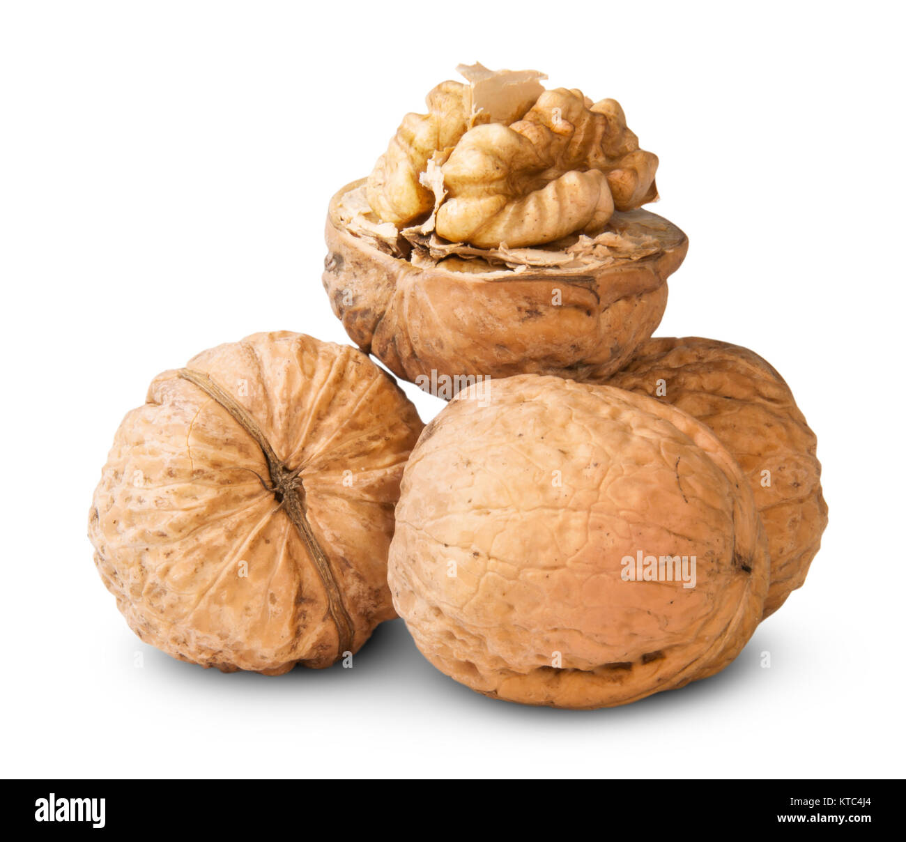 Small Pile Of Walnuts Stock Photo - Alamy