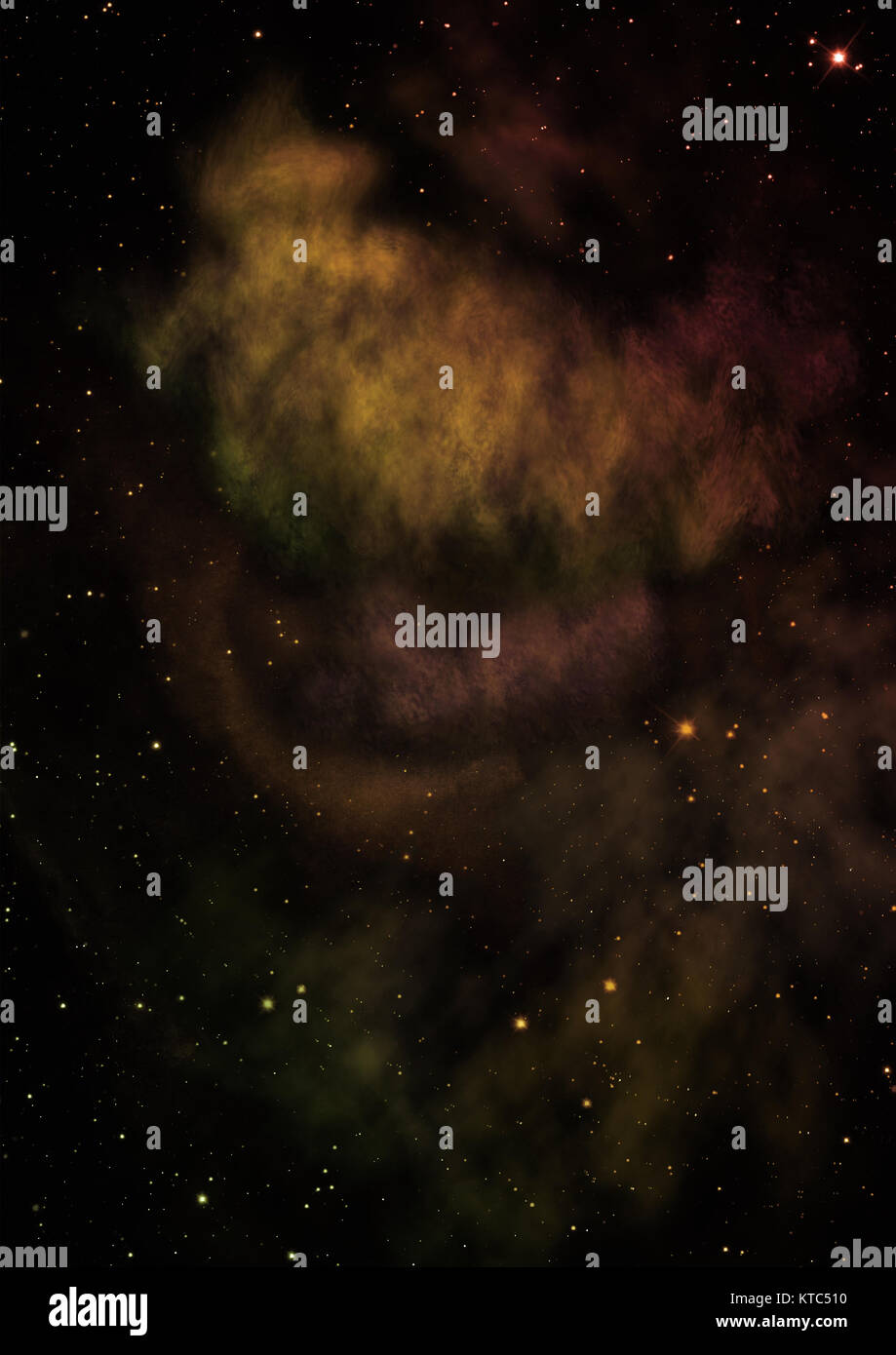 Being shone nebula Stock Photo - Alamy