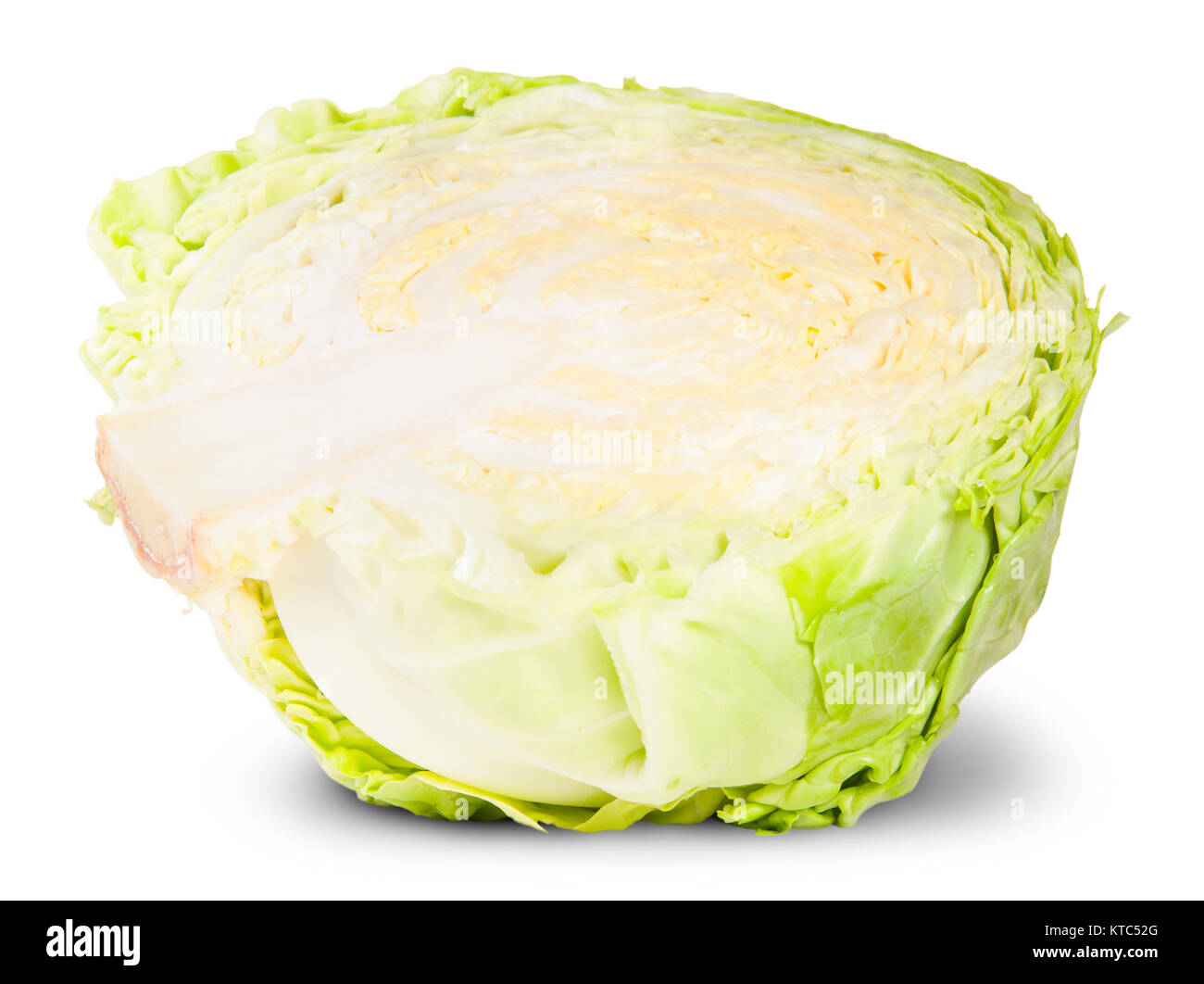 Half Of Cabbage Stock Photo - Alamy