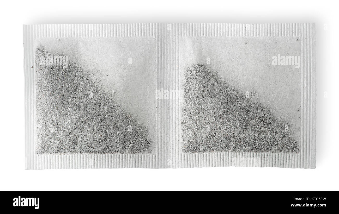 Dual tea bag horizontally Stock Photo - Alamy