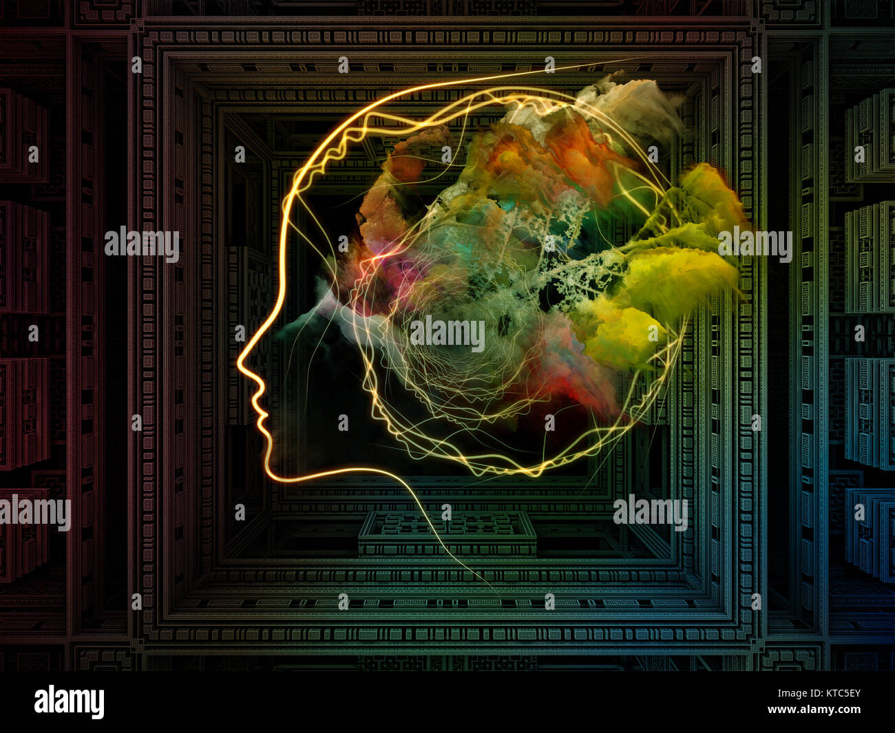 Metaphorical Thought Patterns Stock Photo - Alamy