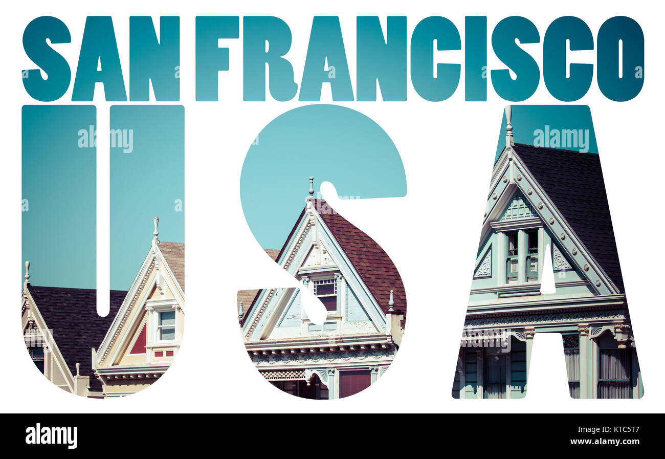 Alamo Square, San Francisco, USA Stock Photo - Alamy