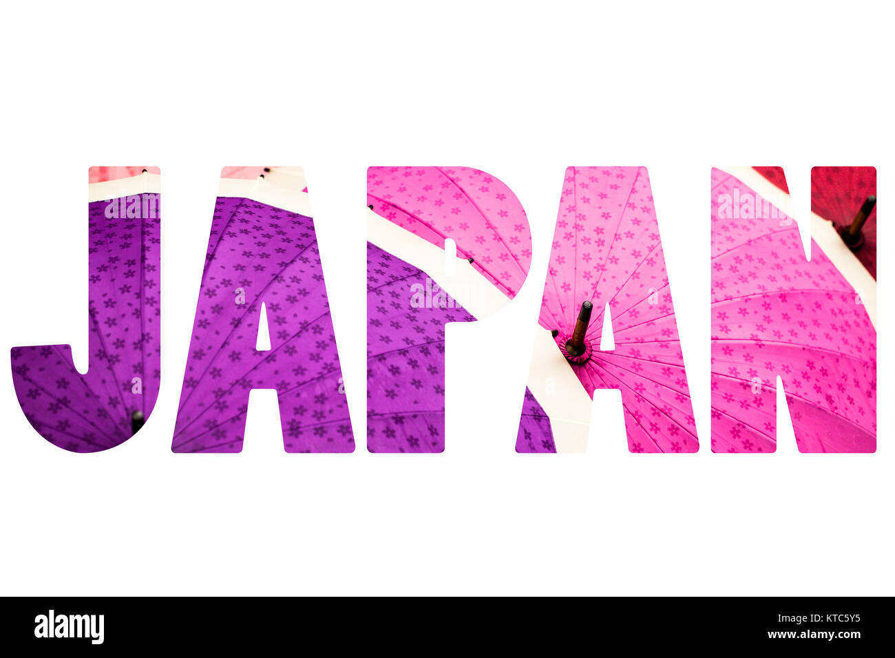 Word JAPAN over traditional symbols Stock Photo - Alamy