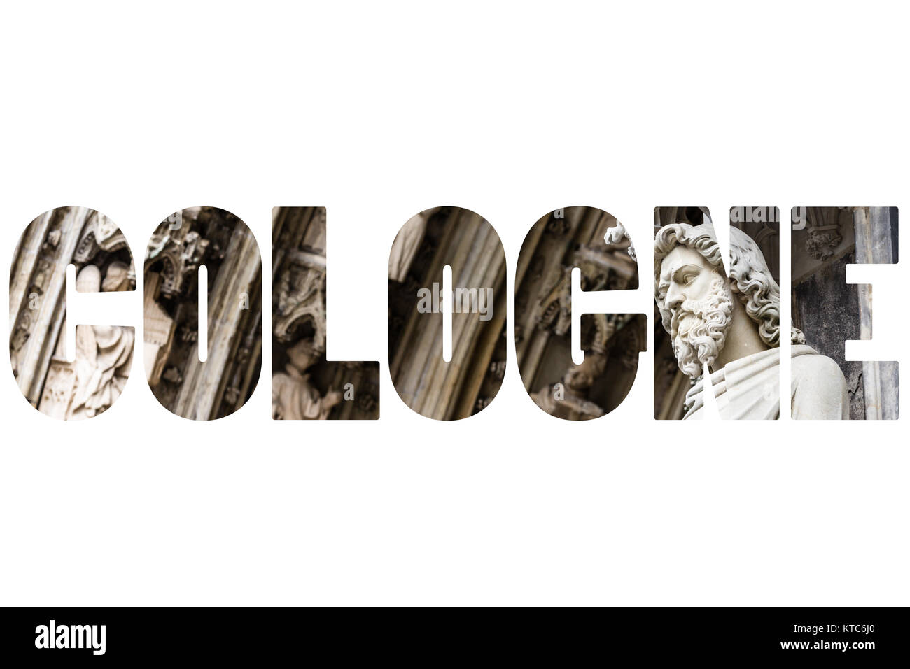 Word COLOGNE inside the Cologne Cathedral Stock Photo - Alamy