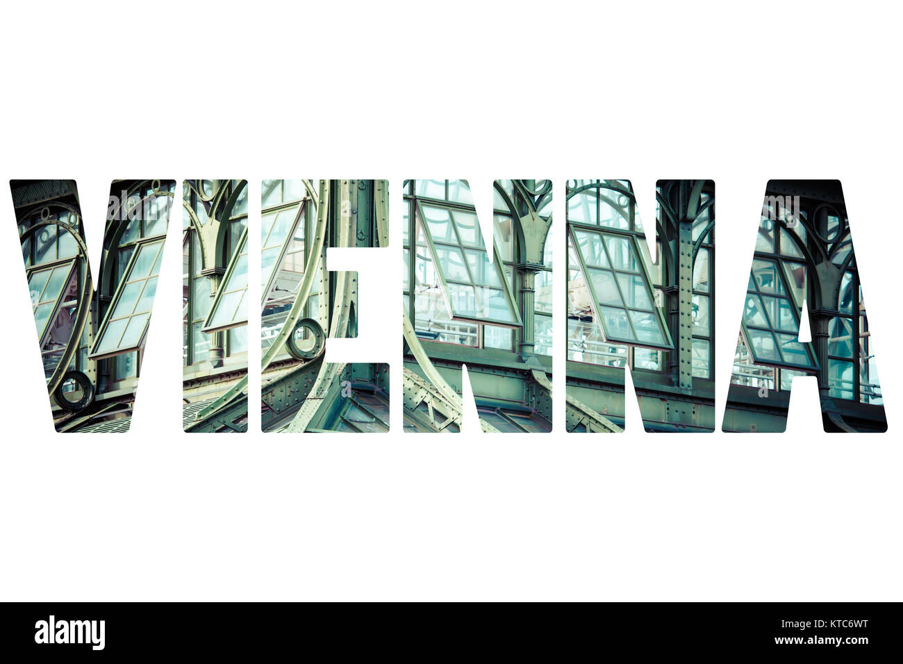 Word VIENNA over traditional symbols Stock Photo - Alamy